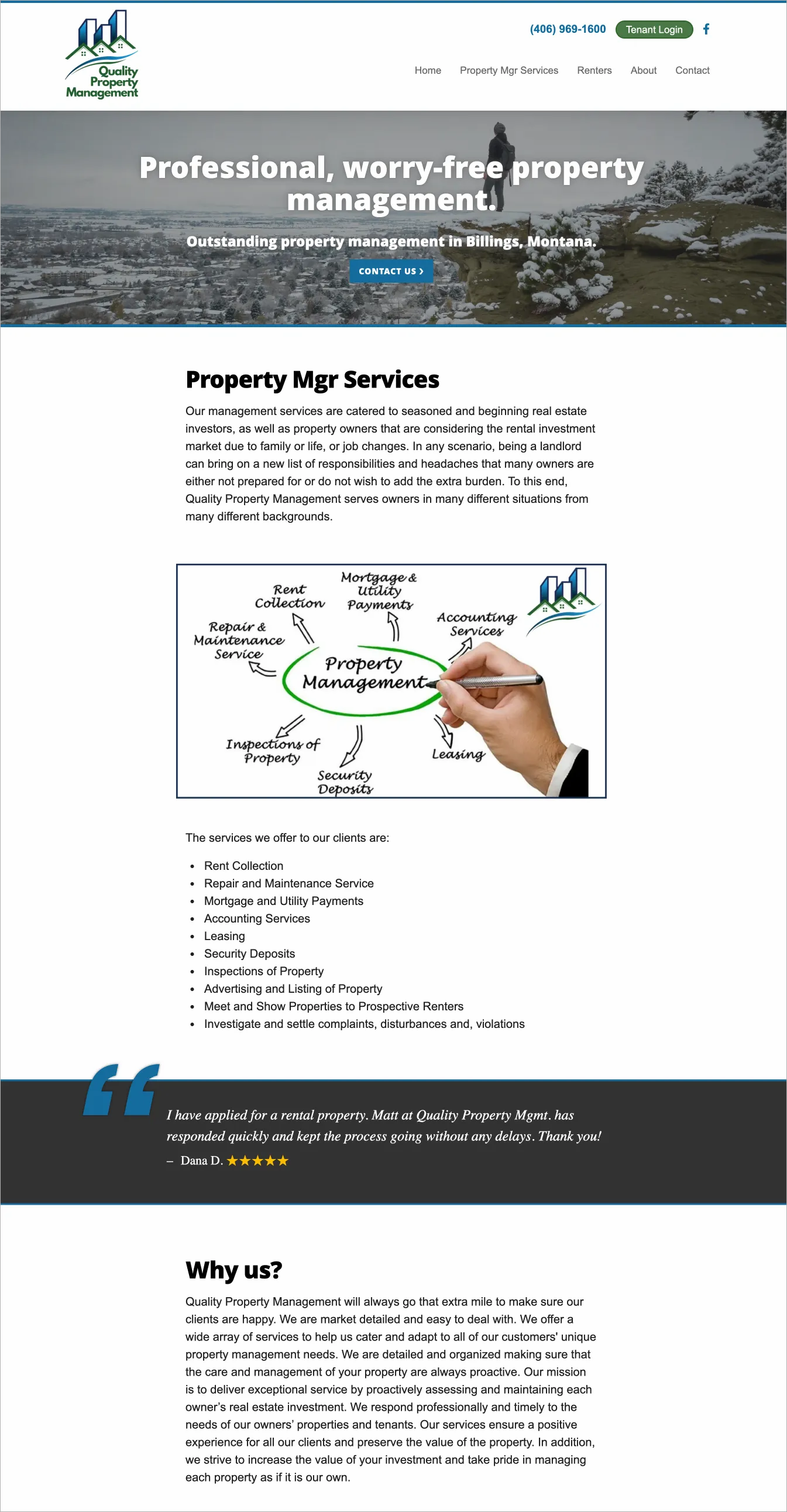 How to create a successful services page